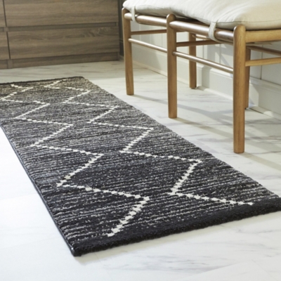 Click here for Balta Oscar Geometric 6 7 x 9 Area Rug  Black prices