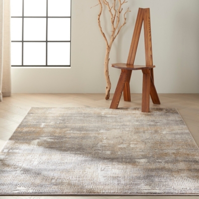 Click here for Calvin Klein Rush 6 x 9 Grey/Beige Modern Indoor R... prices