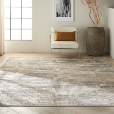 Click here for Calvin Klein Rush 7 x 10 Grey/Beige Modern Indoor... prices