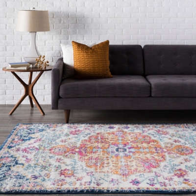 Click here for Surya Harput 5 x Square Area Rug  Bright Red prices