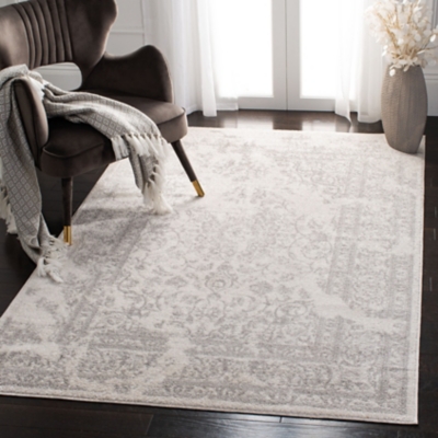 Click here for Safavieh Adirondack 5 1 x 7 6 Area Rug  Ivory/Silv... prices