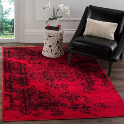 Click here for Safavieh Adirondack 5 1 x 7 6 Area Rug  Red/Black prices
