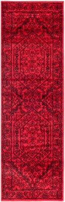 Click here for Safavieh Adirondack 2 6 x 18 Runner  Red/Black prices