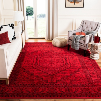 Click here for Safavieh Adirondack 8 x 10 Area Rug  Red/Black prices