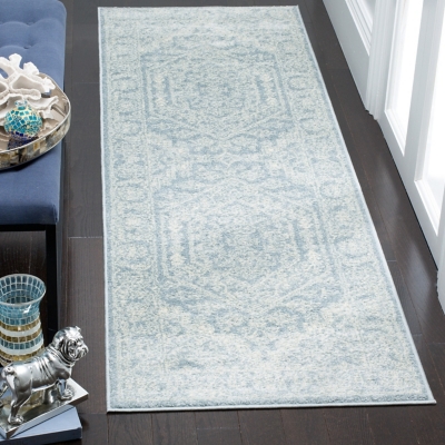 Click here for Safavieh Adirondack 2 6 x 8 Runner  Slate/Ivory prices