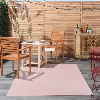 Click here for Nourison Essentials 5 x 7 Pink Outdoor Indoor/Outd... prices