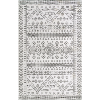 Click here for nuLOOM Moroccan Frances 3 x 5 Accent Rug  Light Gr... prices