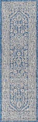 Click here for Jonathan Y Sinjuri Medallion Textured Weave 2 x 8... prices