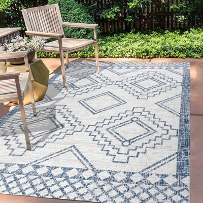 Click here for JONATHAN Y Marokko Diamond Tribal Medallion Outdoo... prices