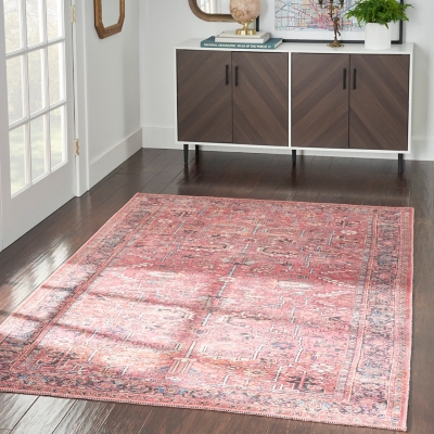 Click here for Nicole Curtis Machine Washable Series 53 x 73 Bric... prices