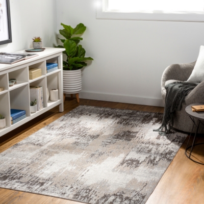 Click here for Livabliss Lavadora Washable Abstract Wave Rug  Gra... prices