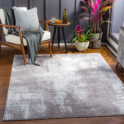 Click here for Livabliss Wanderlust Modern Area Rug  Silver Gray prices