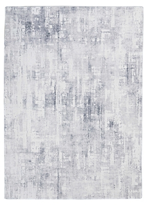 Linon Motif Printed Faux Rabbit Domo 5' X 7' Area Rug | Ashley