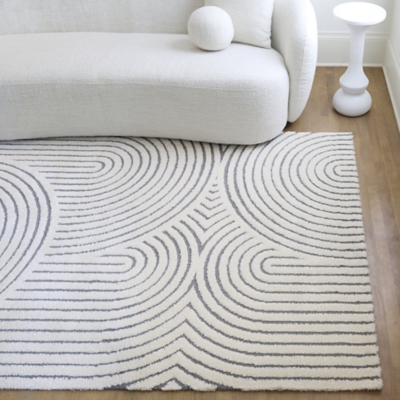 Click here for Balta Rugs Caserio 2 2 x 7 Runner Rug  Cream/Gray prices