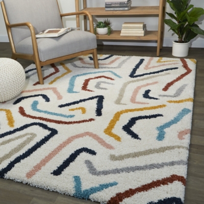 Click here for Balta Seymour Modern Shag 3 11 x 5 7 Area Rug  Cre... prices
