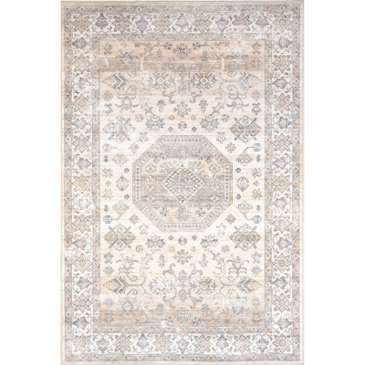 nuLOOM Darby Persian Stain Resistant Machine Washable Area Rug | Ashley