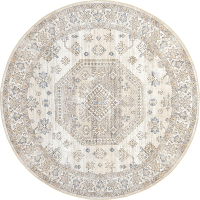 nuLOOM Darby Persian Stain Resistant Machine Washable Area Rug | Ashley
