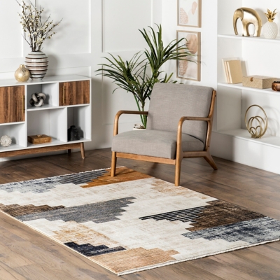 Click here for nuLOOM Vanita Transitional Southwestern Fringe Are... prices