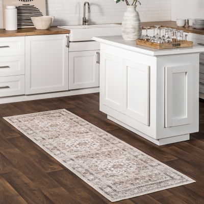 Click here for nuLOOM Davi Faded Stain-Resistant Machine Washable... prices