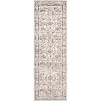 nuLOOM Davi Faded Stain-Resistant Machine Washable Area Rug | Ashley