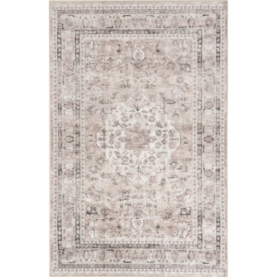 nuLOOM Davi Faded Stain-Resistant Machine Washable Area Rug | Ashley