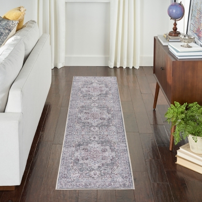 Click here for Nicole Curtis Machine Washable Series Rug  Ivory/G... prices