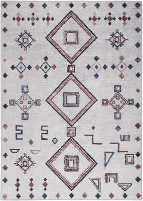 Nicole Curtis Machine Washable Series Rug | Ashley