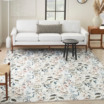 Click here for Nourison Home Machine Washable Series Rug  Ivory M... prices