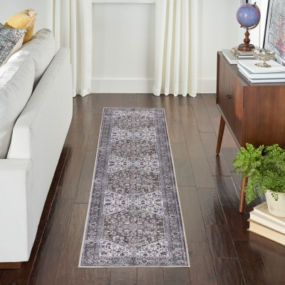 Click here for Nicole Curtis Machine Washable Series Rug  Olive/I... prices