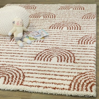 Click here for Balta Hailey Kids Rainbow Stripe 7 10 x 10 Area Ru... prices