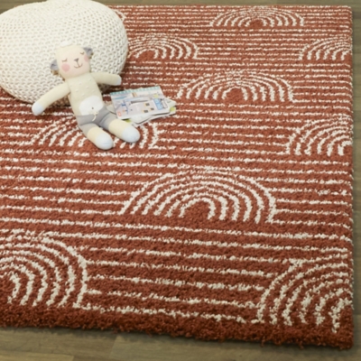 Click here for Balta Hailey Kids Rainbow Stripe 5 3 x 7 Area Rug... prices