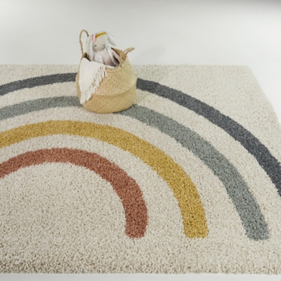 Click here for Balta Anna Kids Rainbow Shag 7 10 x 10 Area Rug  I... prices