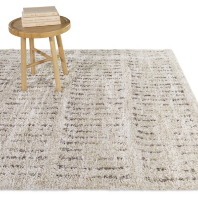 Balta Hodder Modern Striped 5' 3" x 7' Area Rug | Ashley