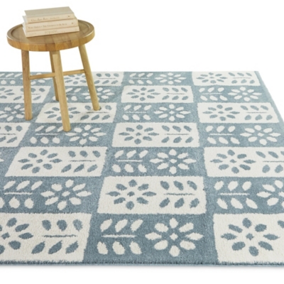 Click here for Balta Karol Modern Floral 7 10 x 10 Area Rug  Blue prices