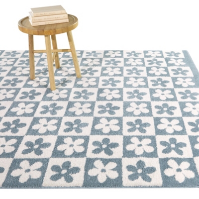 Click here for Balta Ambrose Modern Floral 5 3 x 7 Area Rug  Blue prices