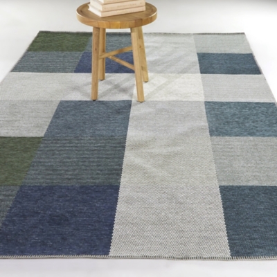 Click here for Balta Davies Color Block 7 10 x 10 Area Rug  Blue prices