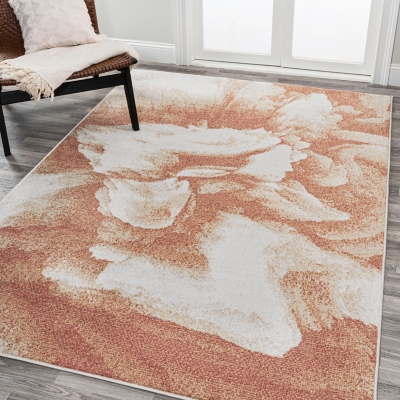 Click here for Jonathan Y Petalo Abstract Two-Tone Area Rug  Oran... prices