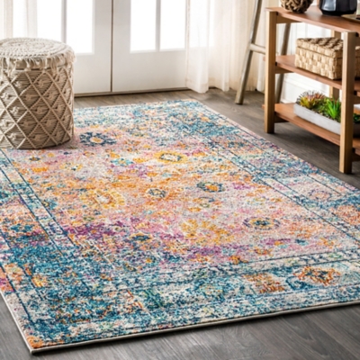 Click here for Jonathan Y Palazzo Medallion Area Rug  Cream/Navy prices
