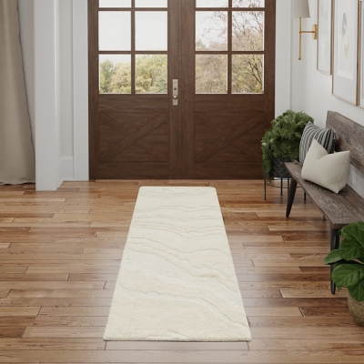 Click here for Nourison Home Graceful Area Rug 2 x 8  Ivory prices
