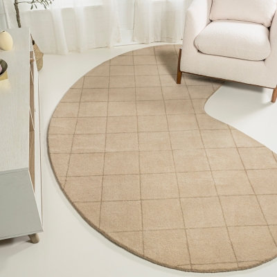 Click here for Jonathan Y Bean 8 x 10 Area Rug  Beige/Light Brown prices