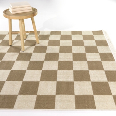 Click here for Pearse Checkered Color Block 7 10 x 10 Area Rug  T... prices