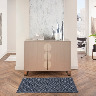 Click here for Nourison Home Versa 2 x 4 Area Rug  Navy Blue prices