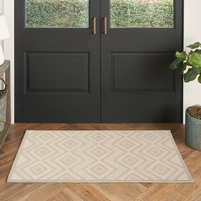 Click here for Nourison Home Versa 2 x 4 Area Rug  Cream prices