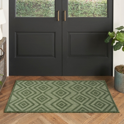 Click here for Nourison Home Versa 2 x 4 Area Rug  Green prices