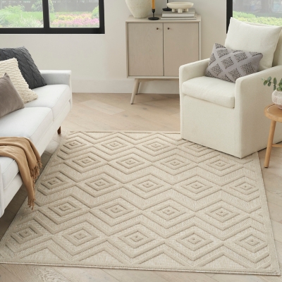 Click here for Nourison Home Versa 4 x 6 Area Rug  Cream prices