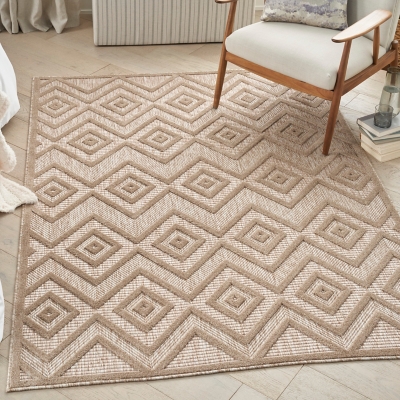 Click here for Nourison Home Versa 6 x 9 Area Rug  Natural Beige prices