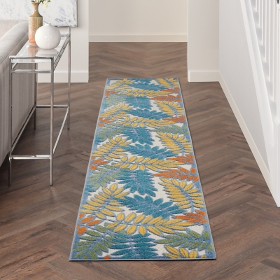 Click here for Nourison Home Splash 23 X 10 Botanical Pattern Run... prices