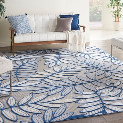 Click here for Nourison Home Splash 12 X 15 Botanical Pattern Are... prices