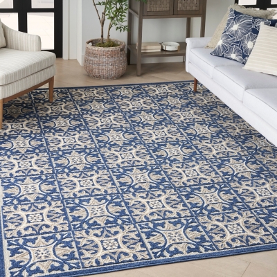 Click here for Nourison Home Splash 36 X 56 Small Geometric Area... prices