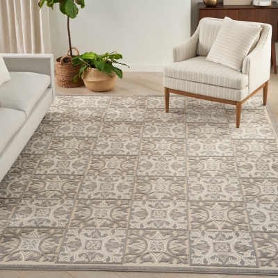 Click here for Nourison Home Splash 36 X 56 Small Geometric Area... prices